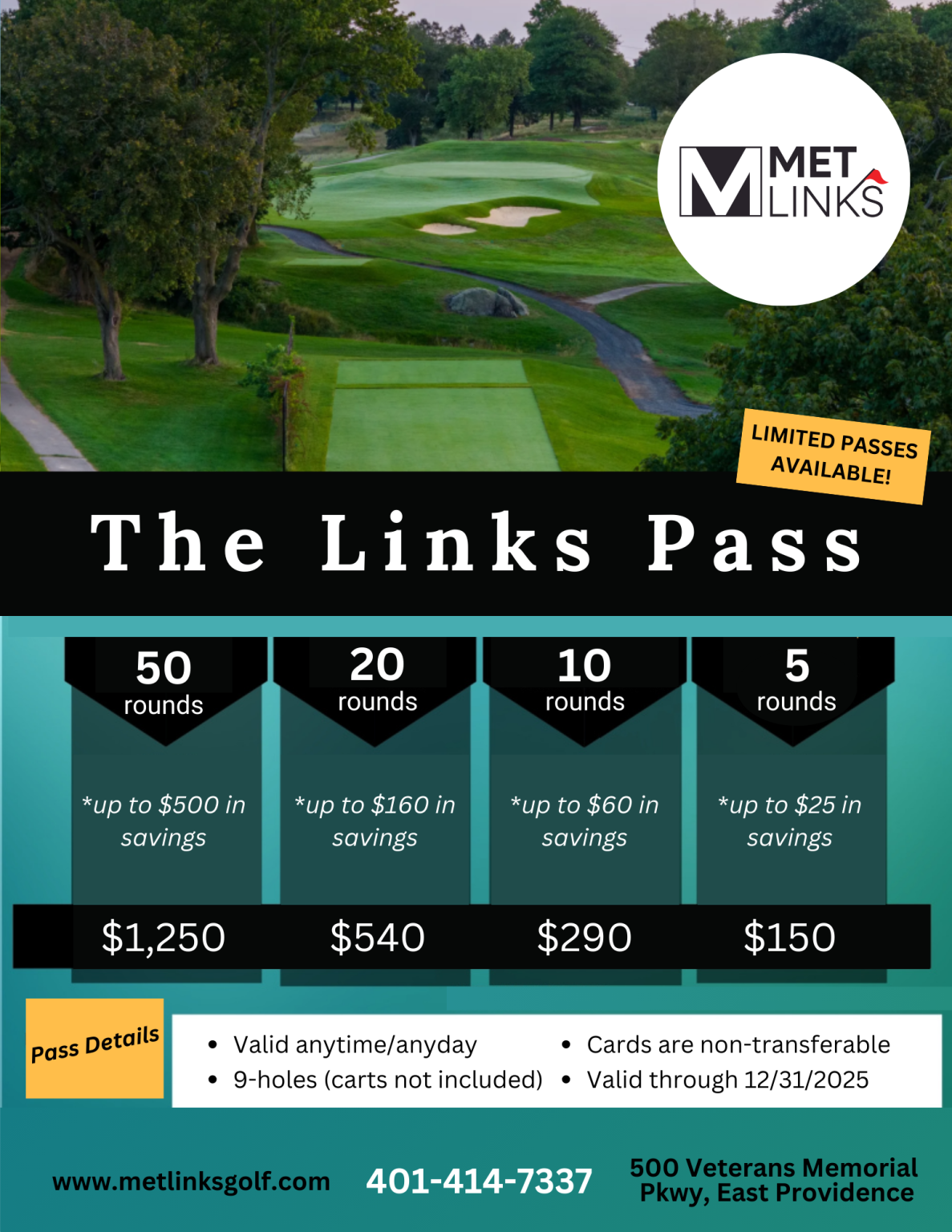 Links Pass – Met Links